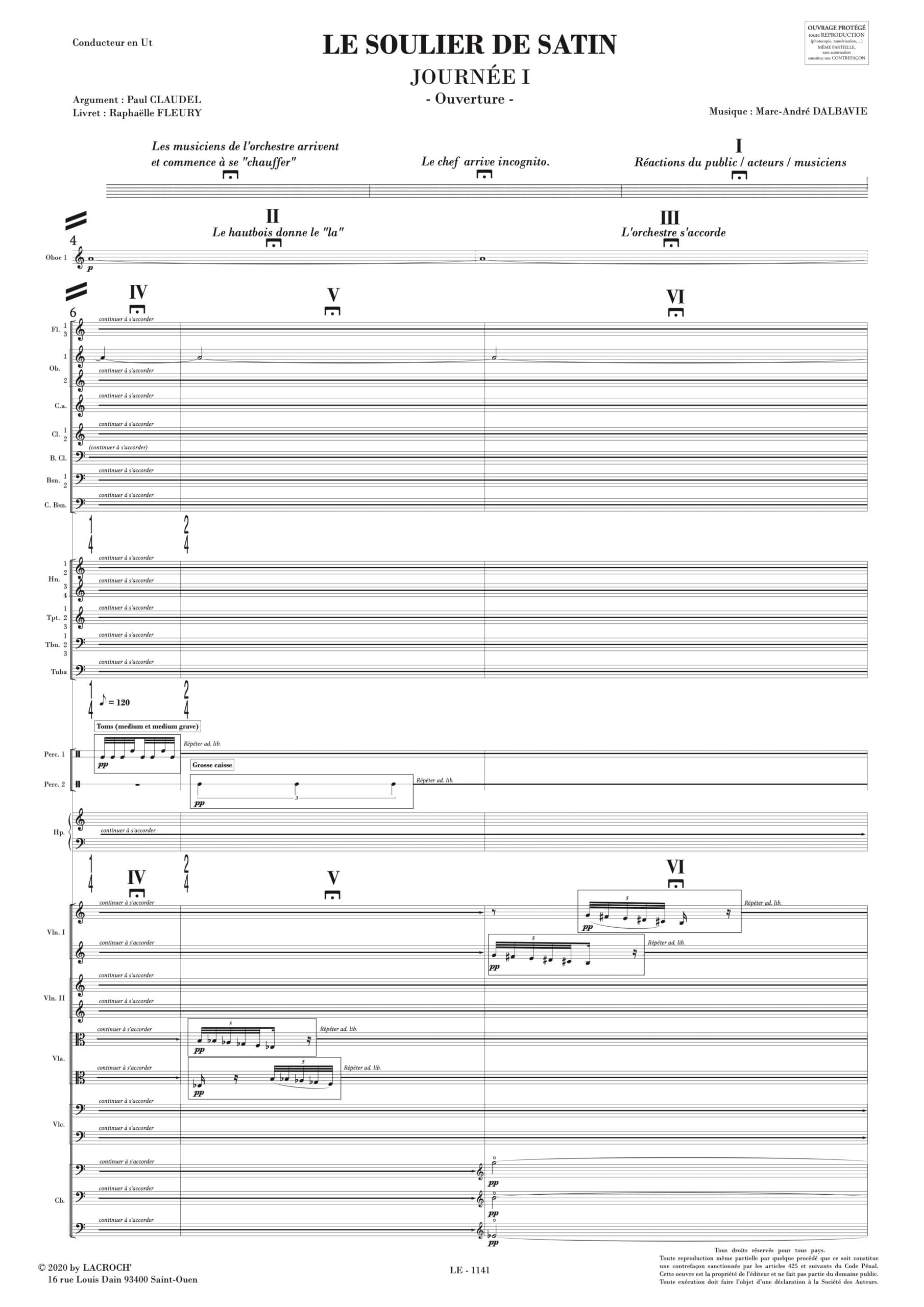 LE SOULIER DE SATIN [Opéra] - Lacroch'